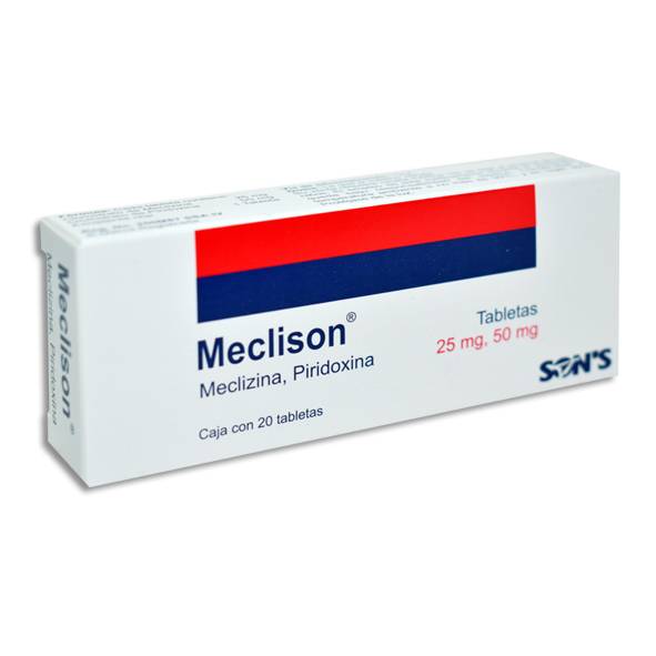 MECLISON c/20 TABS. 25/50 MG. – GonSar